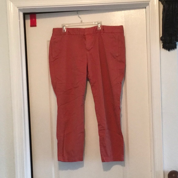 J. Crew | Pants & Jumpsuits | Jcrew Scout Ankle Cropped Pants 2 Multi ...